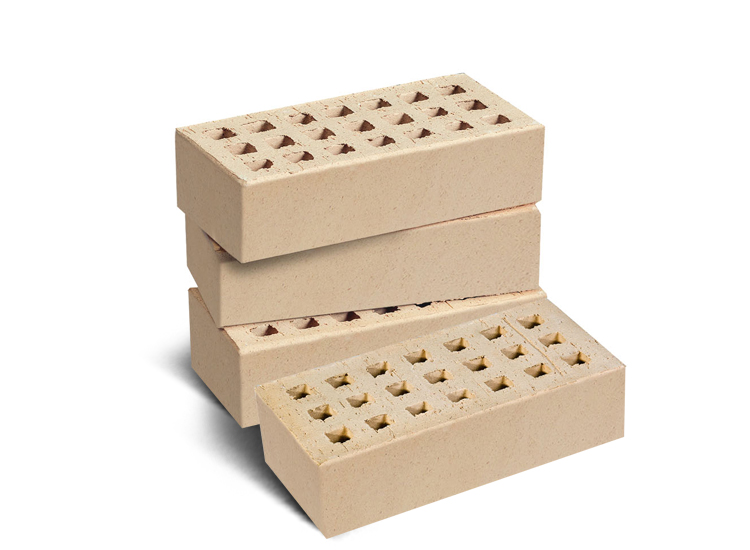 Кирпич лицевой пустотелый одинарный 1НФ слоновая кость | Кирпич ...